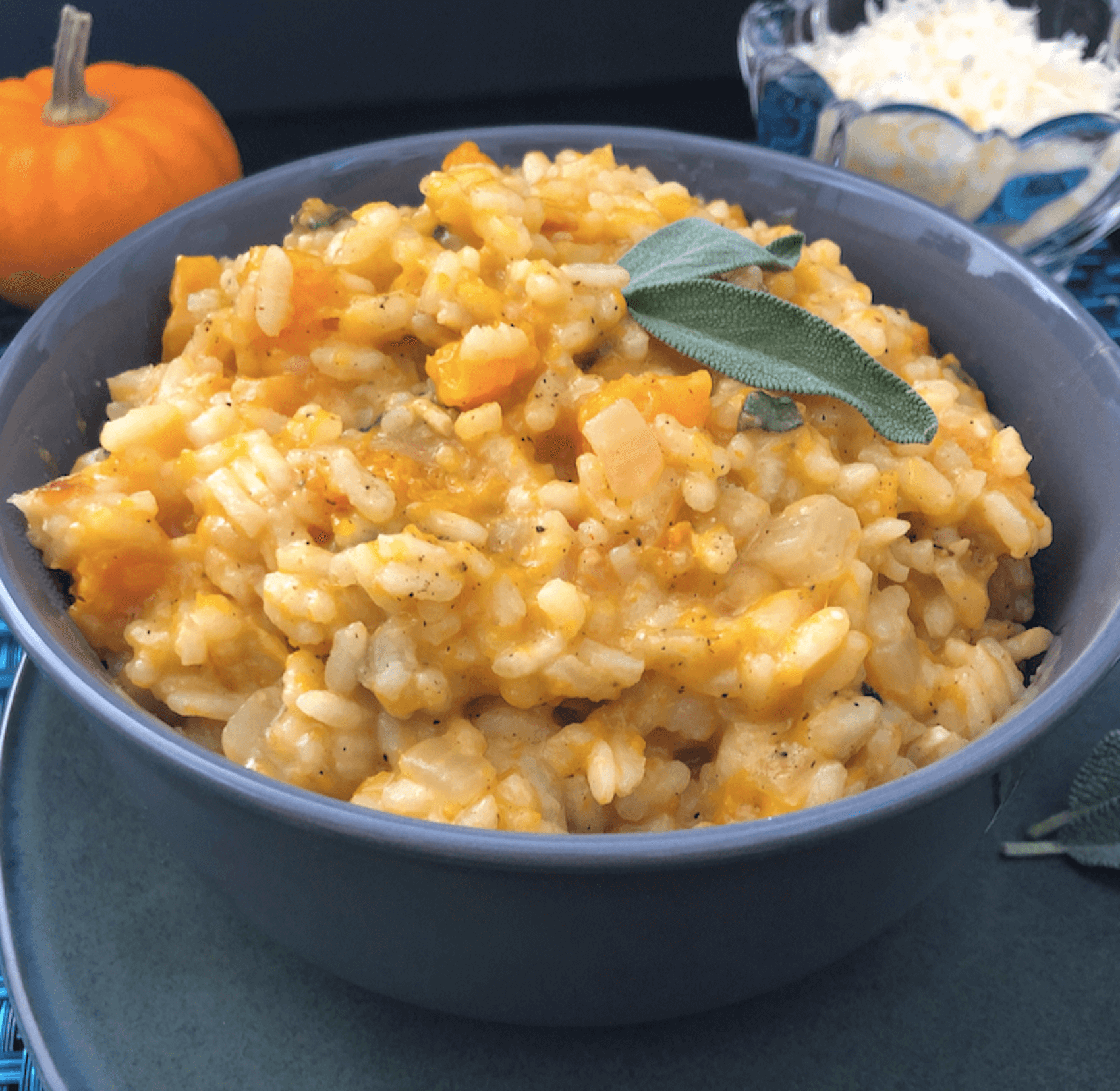 Roasted Butternut Squash Risotto - Rachel B The RD