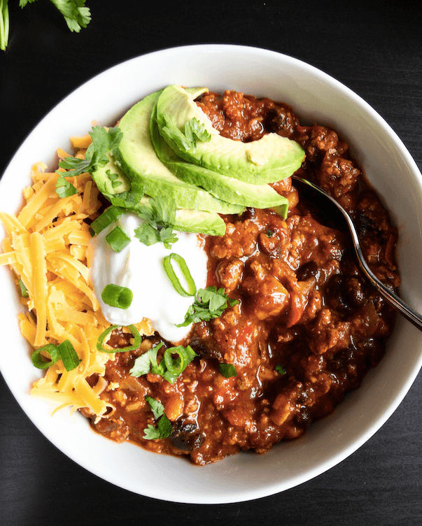 Hearty Healthy Chili - Rachel B The RD