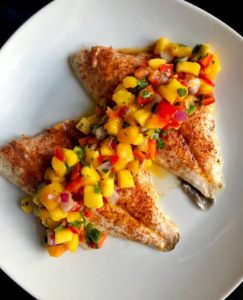 Fresh Mango Salsa Recipe - Rachel B The RD